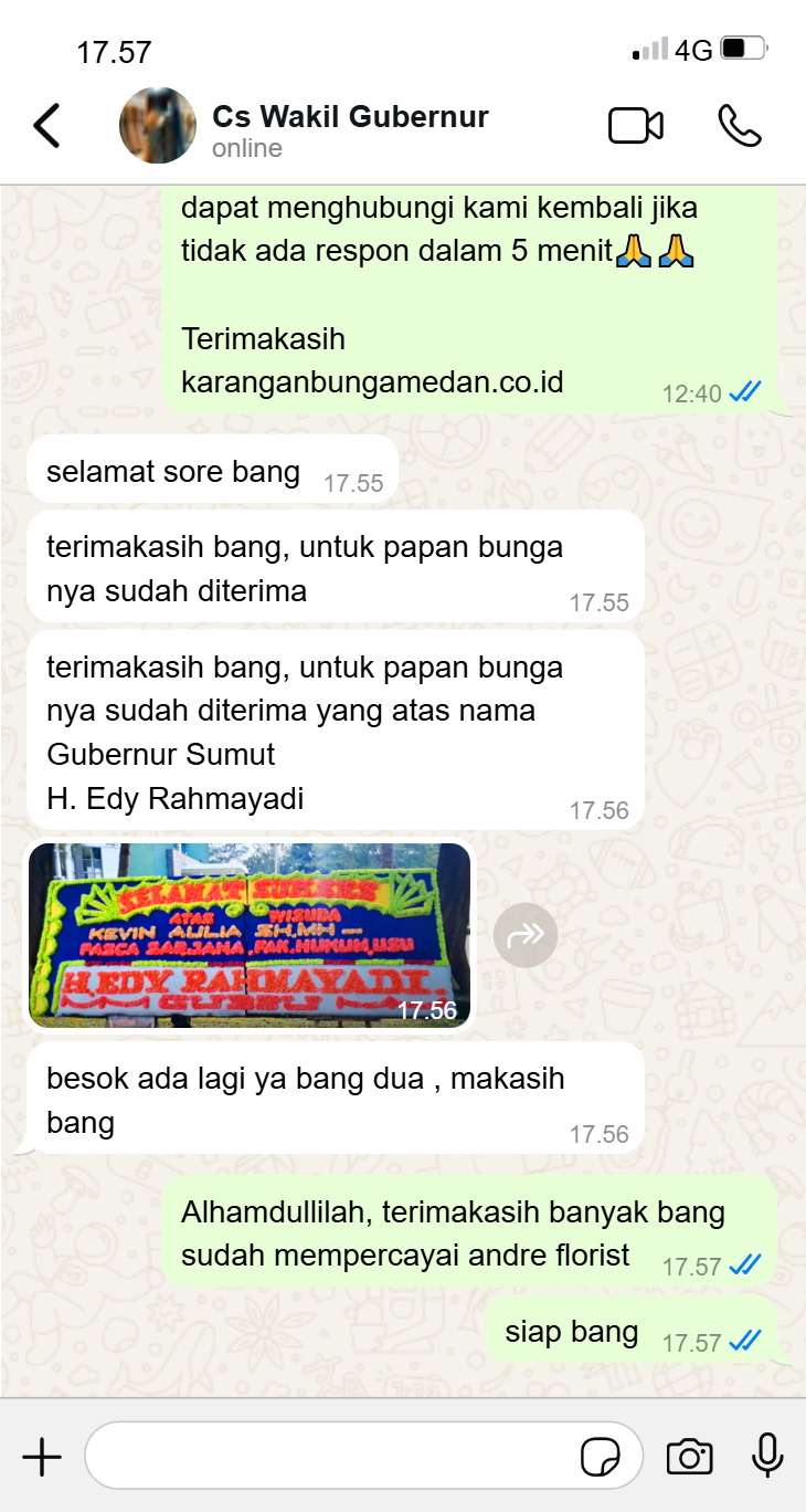 Andre Florist - Karangan Bunga Medan - Andre Florist Papan bunga ...