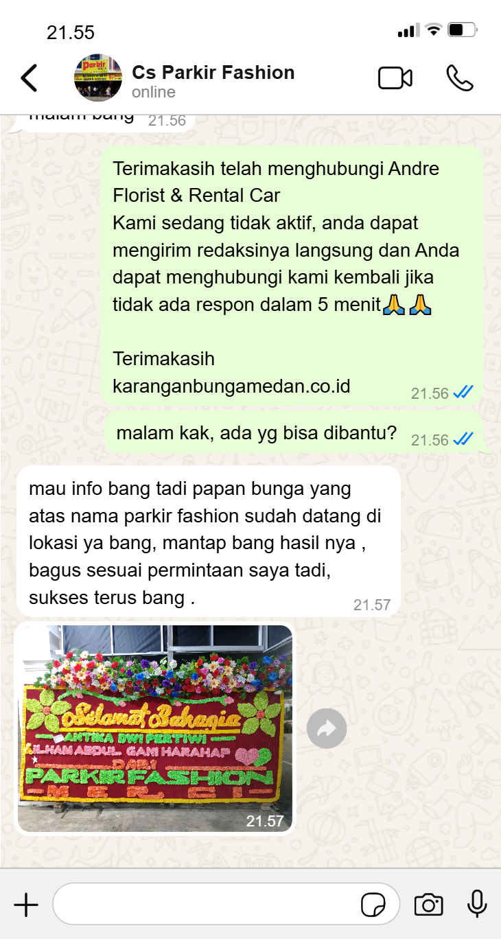 Andre Florist - Karangan Bunga Medan - Andre Florist Papan bunga ...